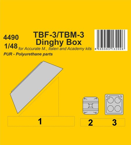 CMK K4490 TBF-3/TBM-3 Dinght Box (For Accurate Models, Italeri And Academy)