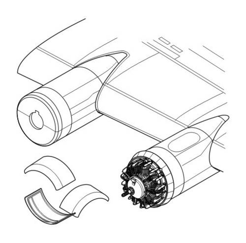CMK K7206 B-17G Flying Fortress