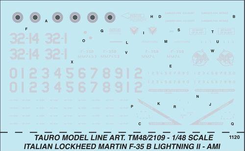 TAURO MODEL 48-2109 Lockheed Martin F-35 B Lightning II in AMI Service