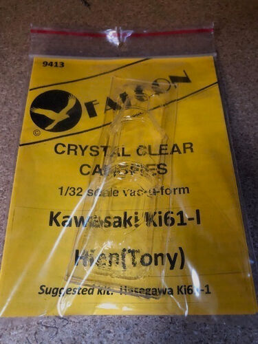 Falcon Model 9413 Kawasaki Ki-61-1 Hien Tony (designed to be used with Hasegawa kits)