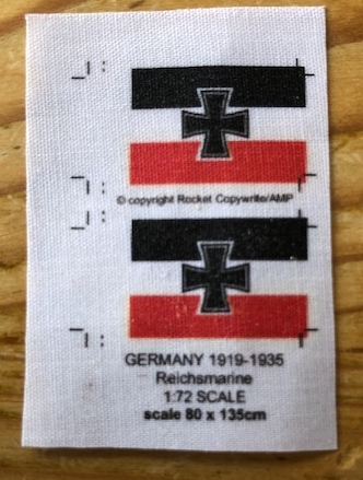 AMP Rokket 01 German Navy Flag for U-Boot Type IIA 80cm x 135cm