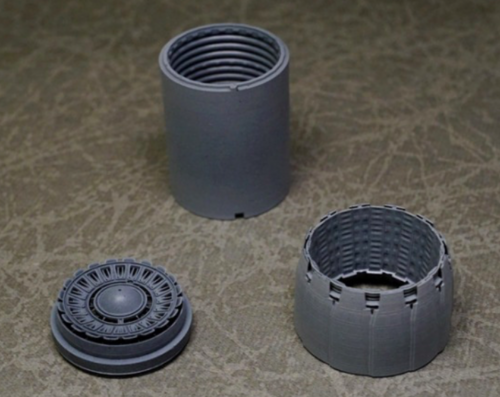 Fab Scale Fa48048 F-2 F-16 F110 Exhaust Nozzless Open Form