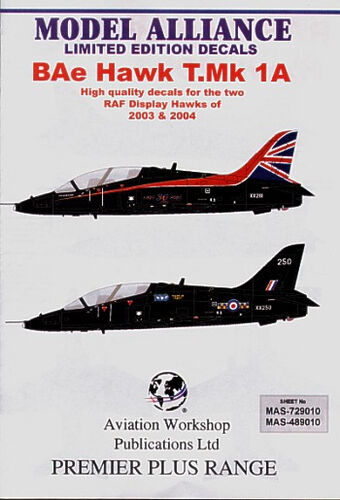 Model Alliance 729010 RAF Display Hawks 2003/2004 (2 schemes)