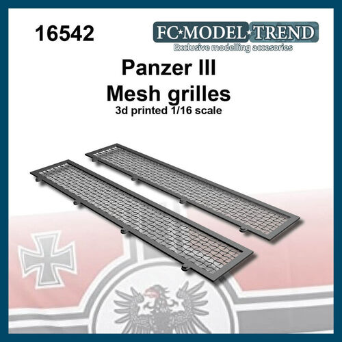 FC ModelTrend 16542 Panzer III/StuG III Mesh Grilles