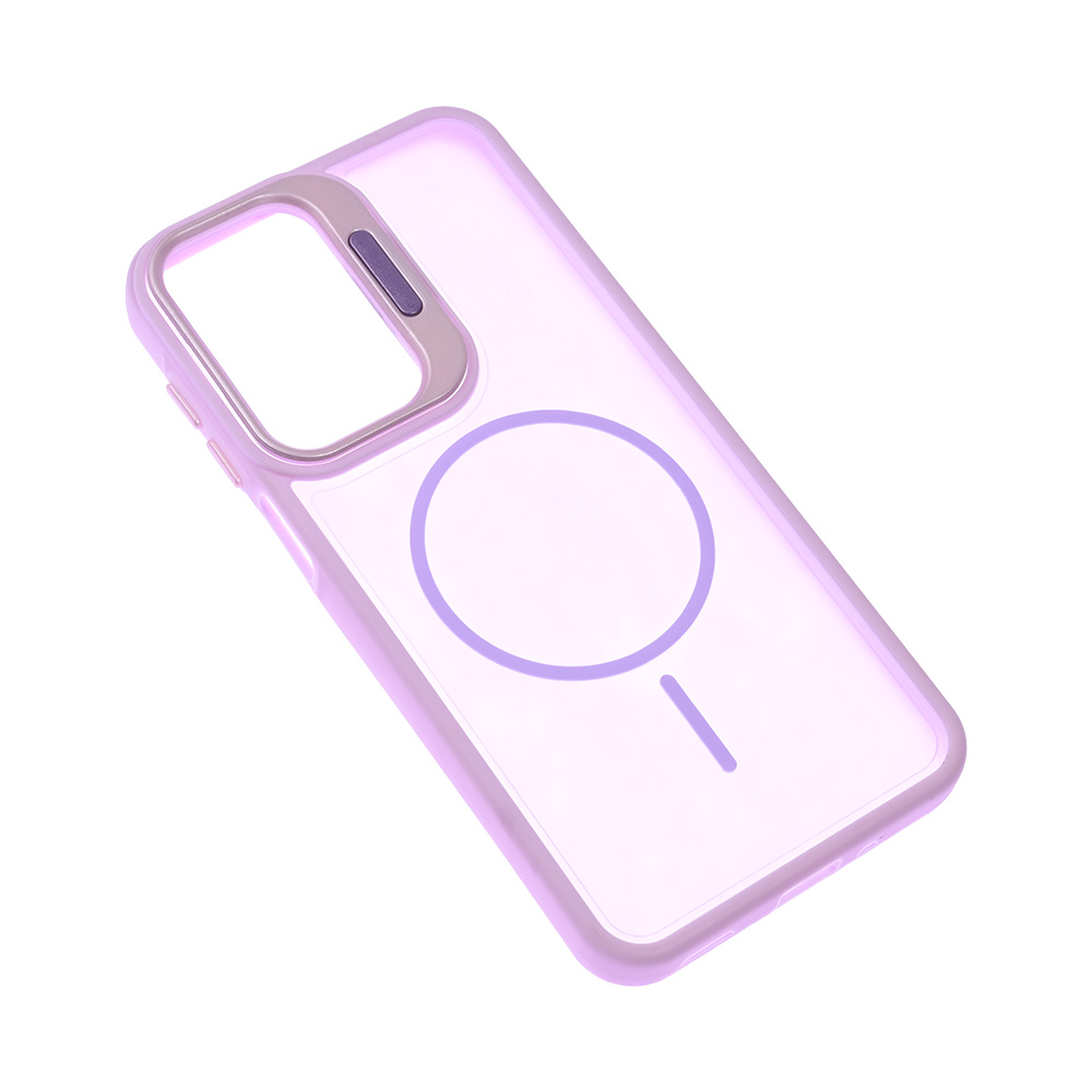 Zastitna maska (futrola) Magsafe Pastel Pop - Samsung A175 Galaxy A17 ljubicasta