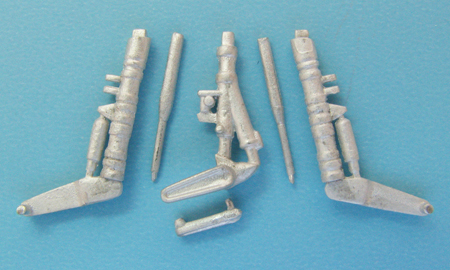 Scale Aircraft Conversions 48195 Mikoyan MiG-19 Farmer - Landing Gear (designed to be used with Trumpeter kits)