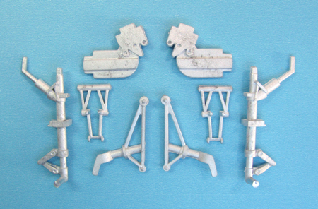 Scale Aircraft Conversions 48184 Vought F4U Corsair Early Version - Landing Gear & Wing Support (designed to be used with Hobby Boss kits)