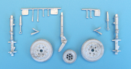 Scale Aircraft Conversions 48173 Hawker Hunter - Landing Gear (designed to be used with Academy and Italeri kits)