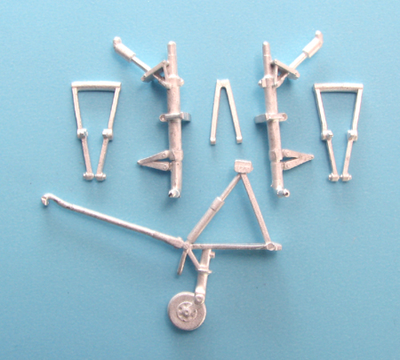 Scale Aircraft Conversions 48148 Vought F4U Corsair - Landing Gear (designed to be used with Hasegawa kits)