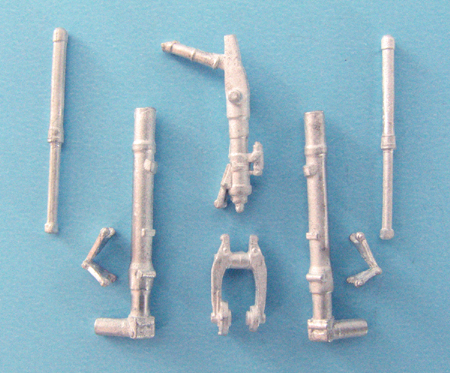Scale Aircraft Conversions 48134 Mikoyan MiG-21 - Landing Gear (designed to be used with Eduard kits)
