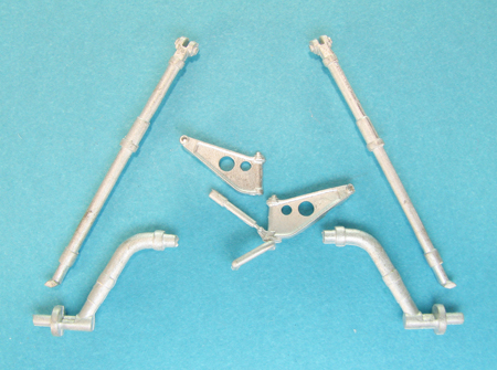 Scale Aircraft Conversions 48261 Sikorsky CH-34 - Landing Gear (designed to be used with Gallery Models and Trumpeter kits)