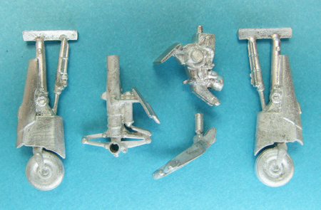 Scale Aircraft Conversions 48250 BAe Sea Harrier FRS.1 / FA.2 / GR.3 - Landing Gear (designed to be used with Airfix kits)