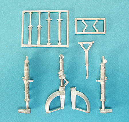 Scale Aircraft Conversions 48246 Gloster Javelin - Landing Gear (designed to be used with Airfix kits)