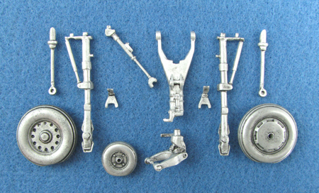 Scale Aircraft Conversions 32030 Dassault Mirage III/V - Landing Gear (designed to be used with Revell kits)