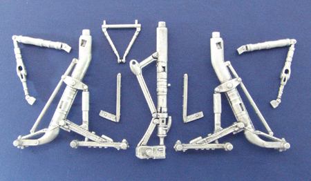 Scale Aircraft Conversions 72024 Tupolev Tu-22 M2/M3 Backfire - Landing Gear (designed to be used with Trumpeter kits)