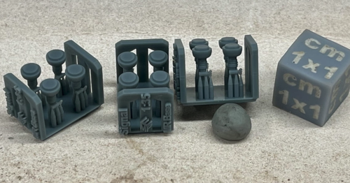 EMP3D 35990904 Światła/koguty - podstawa MR - 4 sztuki
