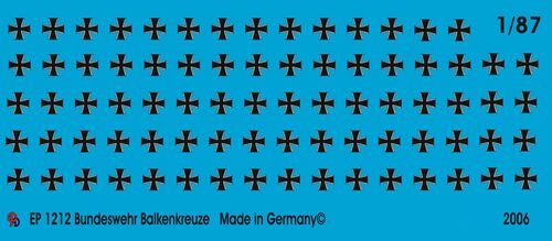 Peddinghaus-Decals 1212 Bundeswehr Iron Crosses For Tanks