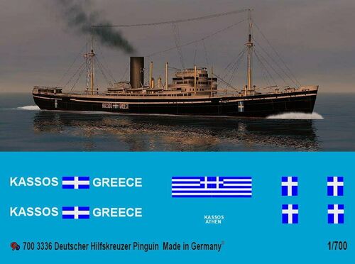 Peddinghaus-Decals 3336 German Auxilary Cruiser Pinguin DKM