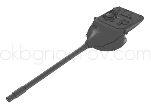 OKB Grigorov B72001 Turret for USA heavy tank T57