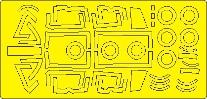 New Ware AM0954 OV-10D Bronco BASIC kabuki masks for ICM