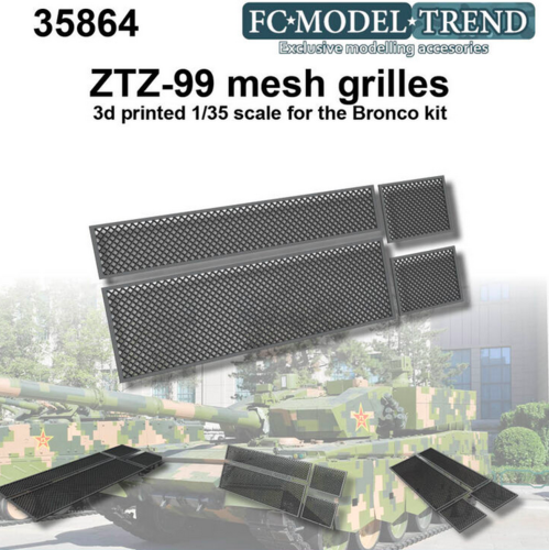 FC ModelTrend 35864 ZTZ-99 mesh grilles