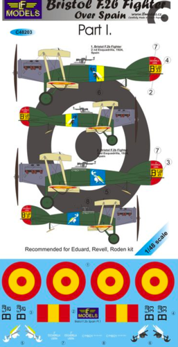 LF Models C48203 Bristol F.2b Fighter over Spain Part I.