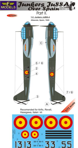 LF Models C72264 Junkers Ju 88A-4 over Spain part 2