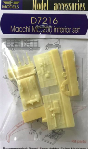 LF Models D7216 Macchi MC.200 interior set