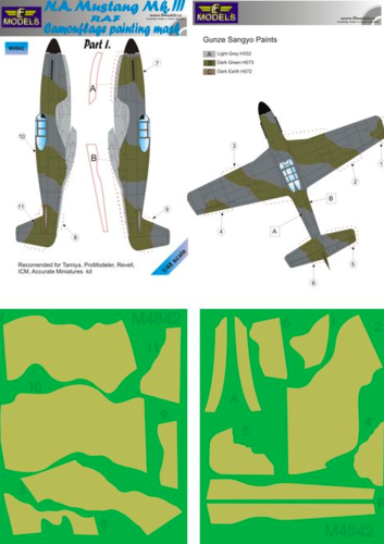 LF Models M4842 N.A. Mustang Mk.III RAF Part I