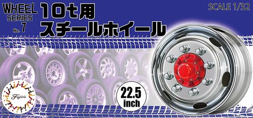 Fujimi 193489 Steel Wheel for 10t 22.5-inch