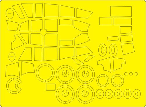 New Ware AM0394 Do 215B-2 BASIC kabuki masks for ICM