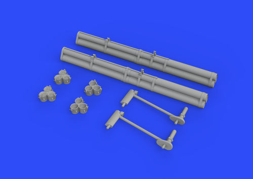 DISCONTINUED Eduard 648337 P-51D bazooka rocket launchers AIRFIX