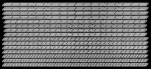 TAURO MODEL 400-13 45° Inclined Railings With 2 Regular Wires