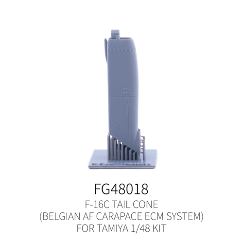Galaxy-Model FG48018 F-16C Tail Cone (Belgian AF Carpace ECM System) (For Tamiya Kit)