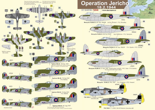 DP Casper 72048 Forgotten Operations - Operation Jericho (1944)