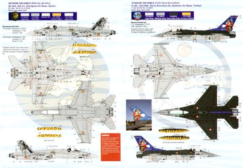 Model Alliance 48163 Arctic Tigers Part 1 - NATO Tiger Meet 2007 (3 schemes)