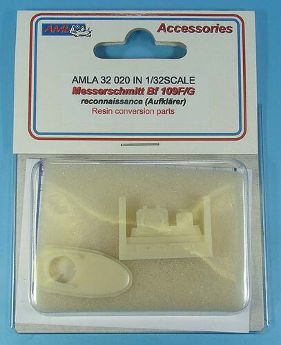 AML A32020 Messerschmitt Bf-109 F-4 / G - Reconnaissance Resin Conversion Set (designed to be used with Hasegawa, Revell and Trumpeter kits)