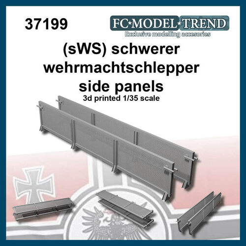 FC ModelTrend 37199 (sWS) Schwerer Wehrmachtschlepper Side Panels
