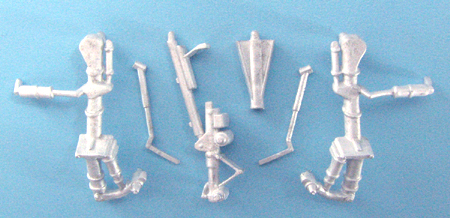 Scale Aircraft Conversions 48138 Dassualt Mirage F.1 - Landing Gear (designed to be used with ESCI and Italeri kits)