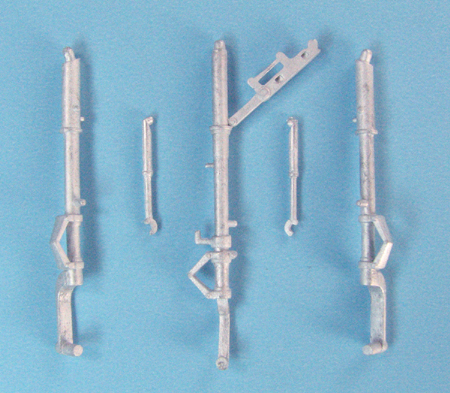 Scale Aircraft Conversions 48147 Kyushu J7W1 Shinden - Landing Gear (designed to be used with Hasegawa kits)