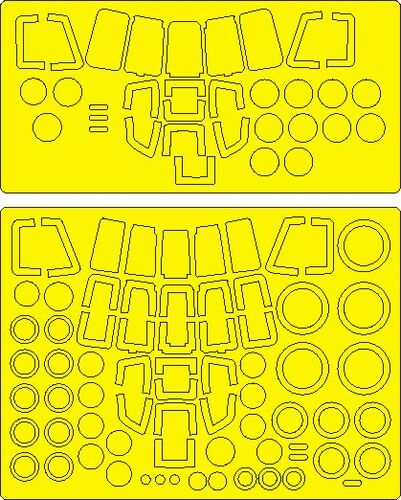 New Ware AM1108 Mi-17 Hip EXPERT Kabuki Masks For AMK/Annetra 88010 Kit