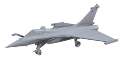 L'Arsenal 2.0 3D400074 Rafale Marine jet fighter x 5