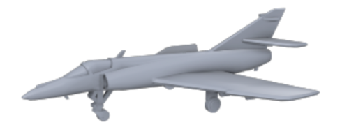 L'Arsenal 2.0 3D350076 Dassault Super Etendard Modernisé (SEM) x 5