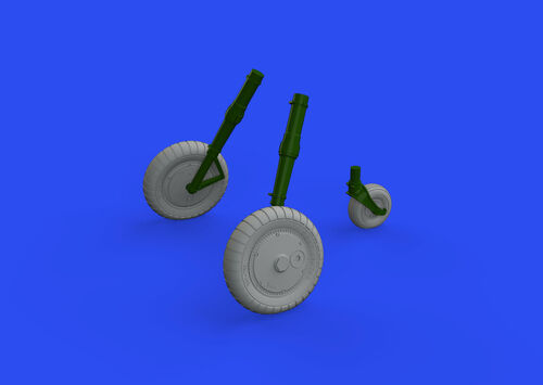 Eduard 632183 Bf 109G-4 wheels REVELL