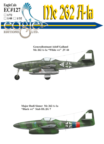 Eagle Editions D127-32 Me 262s  based on Dora Vol. 2 book