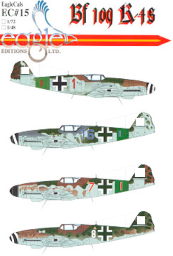 Eagle Editions D15-48 Bf 109 K-4s