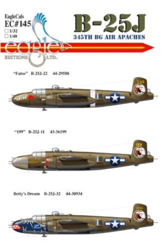Eagle Editions D145-32 B-25J