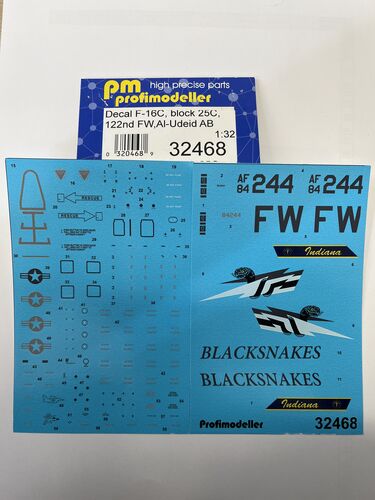 Profimodeller 32468 F-16C, block 25C, 122nd FW, Al-Udeid AB