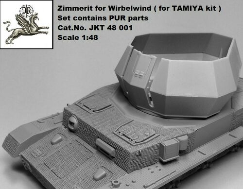 Profimodeller JKT48001 Zimmerit For Wirbelwind (For TAMIYA Kit)
