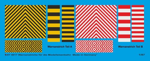 Peddinghaus-Decals 4017 Warning Paintings for Rail And Equipment